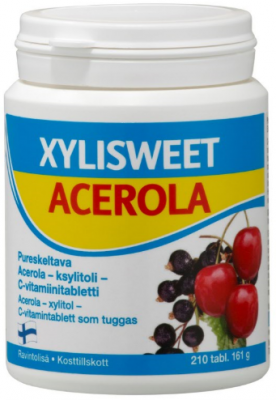 Tervis24 - ACEROLA XYLISWEET LOODUSLIK C-VITAMIIN TBL 75MG N210